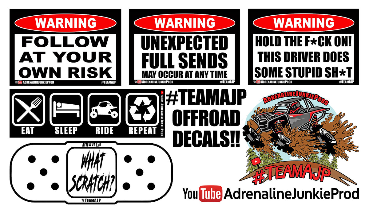 Offroad Stickers – Page 2 – #TeamAJP
